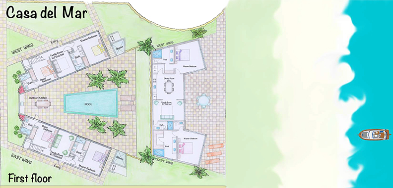 Casa del Mar at Jimmy Hill Beach, Great Exuma | Casa del Mar Exuma